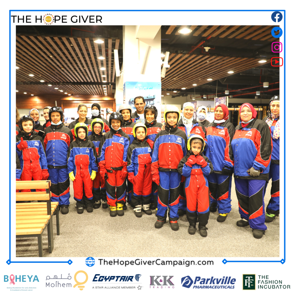 Ski Egypt and Magic Planet fun activities for Baheya's warriors and ...